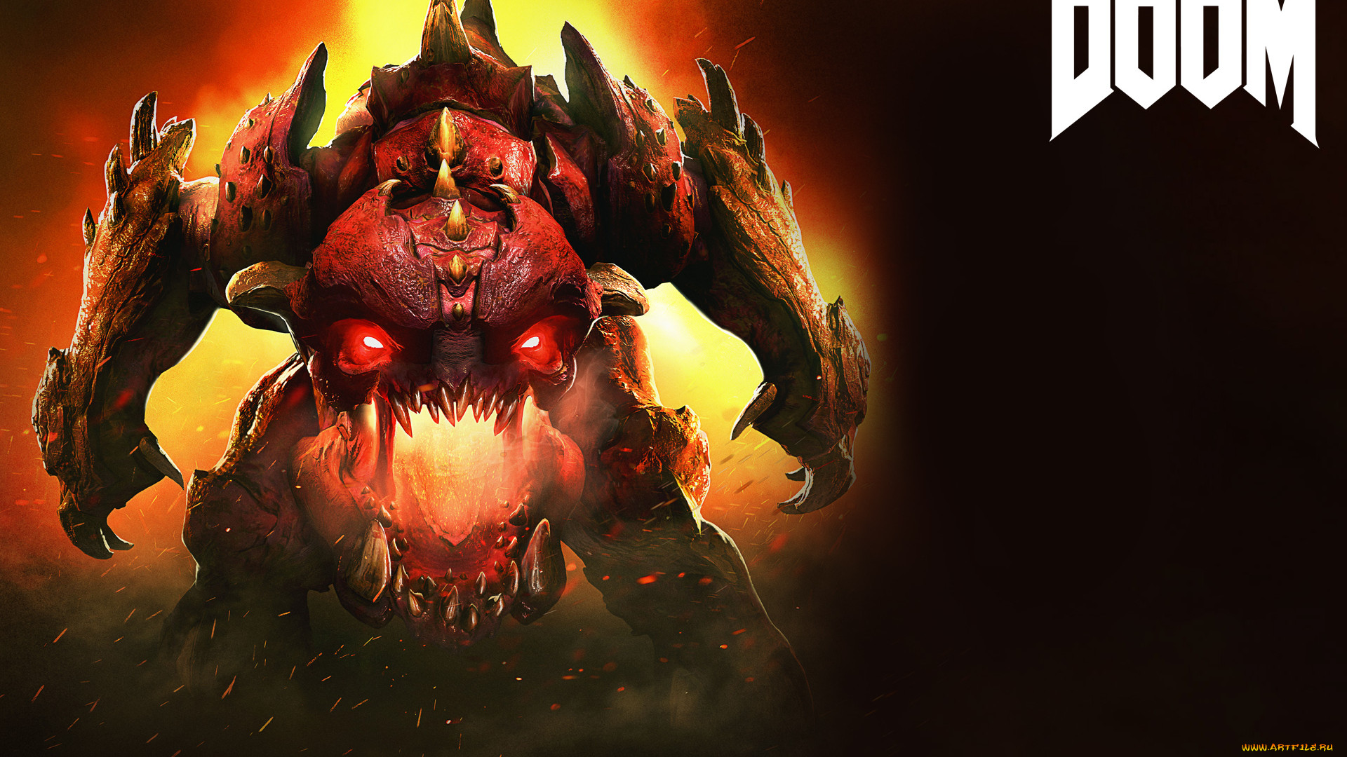 Обои Видео Игры DOOM 2016, обои для рабочего стола, фотографии видео игры, doom 2016, боевик ...